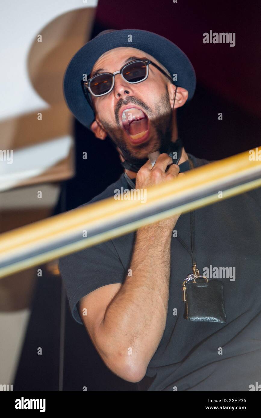 Paris, France. 06th Sep, 2021. Artist JR attends 'DUNE' Paris film ...