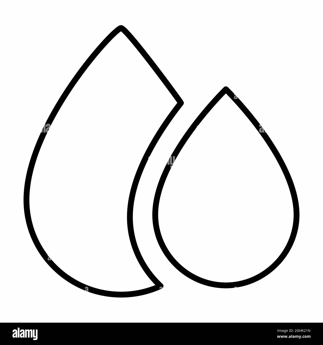 Icon Vector of Blood - Line Style - Simple illustration, Editable ...