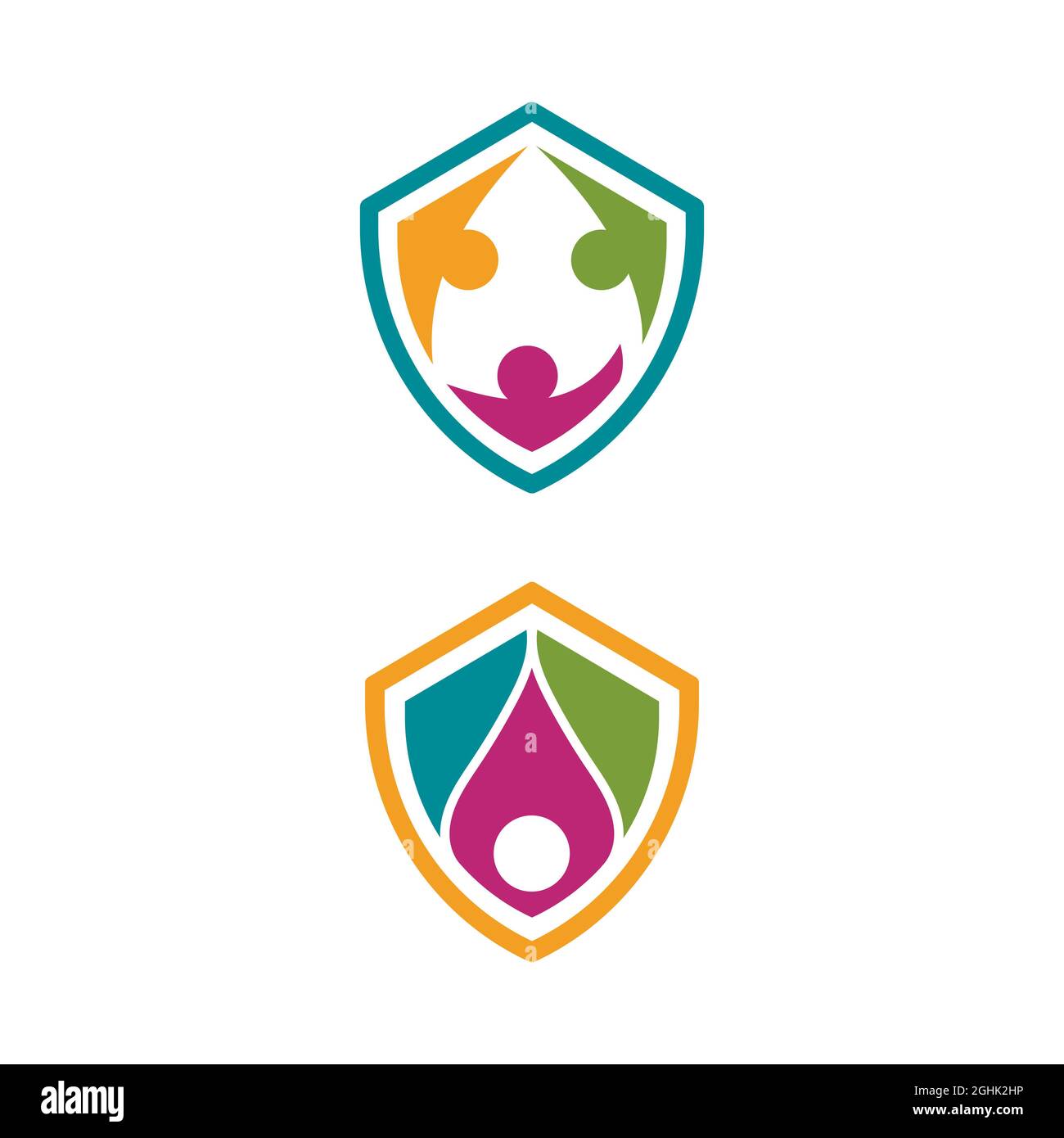 Community shield vector illustration design Stock Photo - Alamy