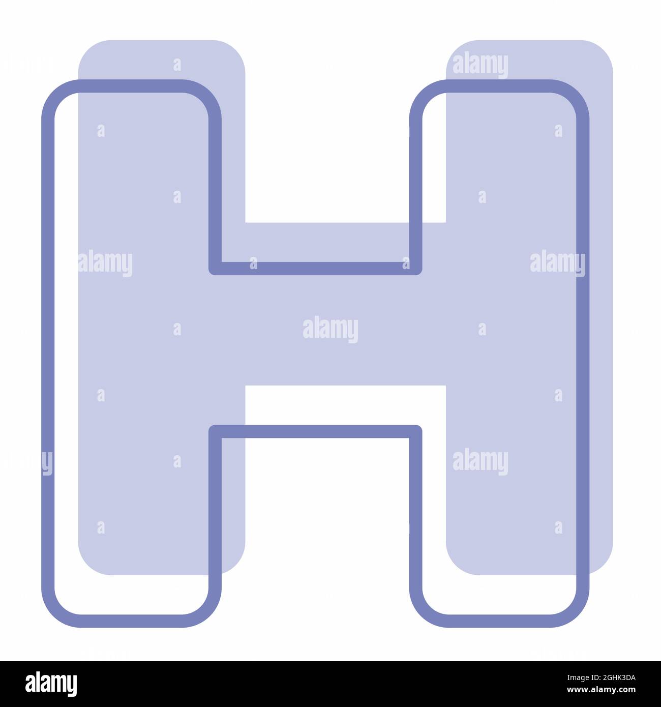 Icon Vector of Hospital 2 - Two Tone Style - Simple illustration ...