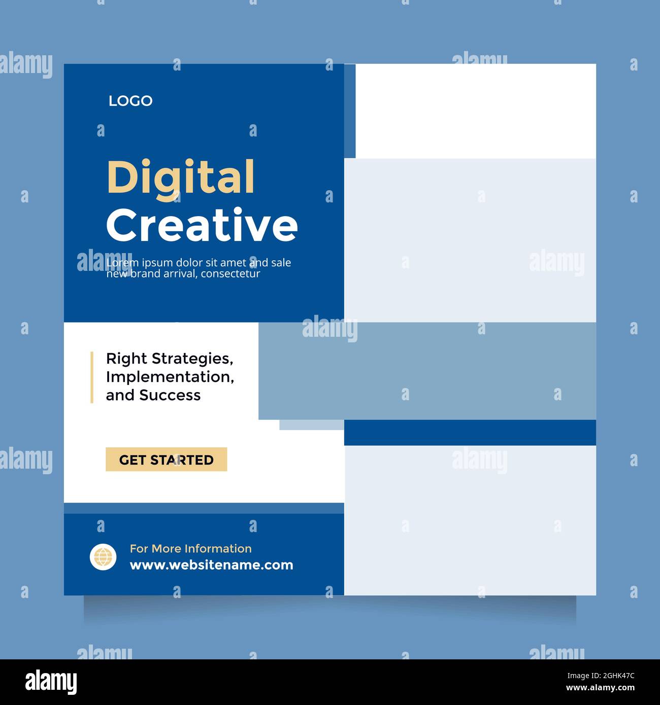 Creative agency design social media post and banner template promotion ...