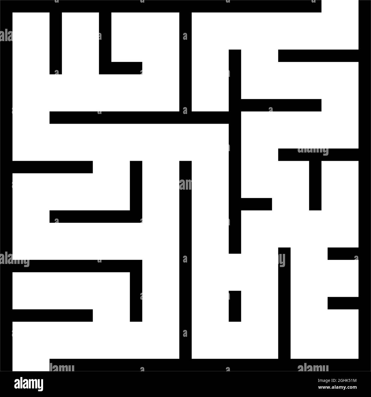 maze labyrinth ancient greece glyph icon vector illustration Stock ...