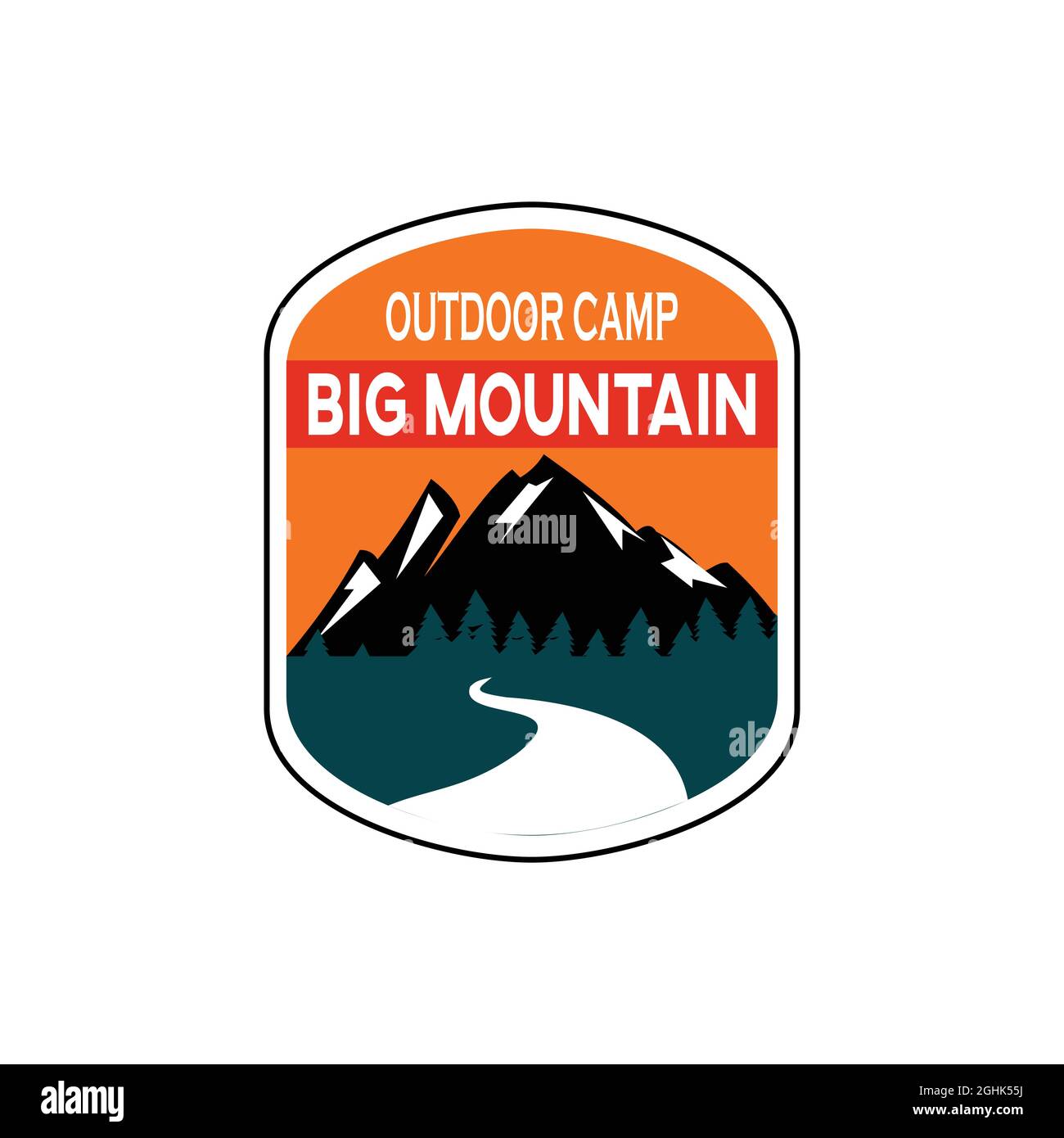 Hiking illustration Stock Vector Images - Alamy