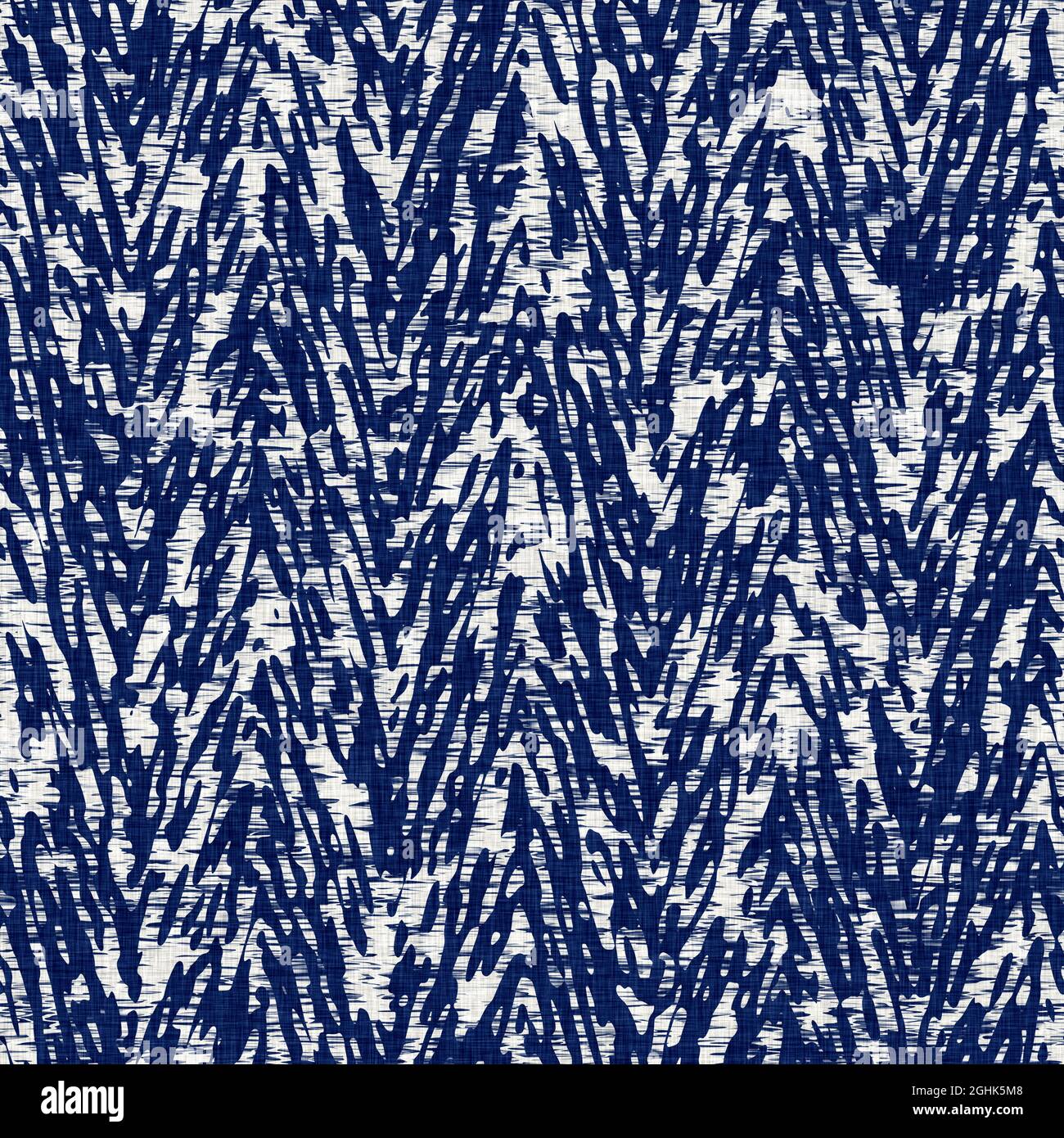 Indigo dyed fabric random flecks pattern texture. Seamless textile ...