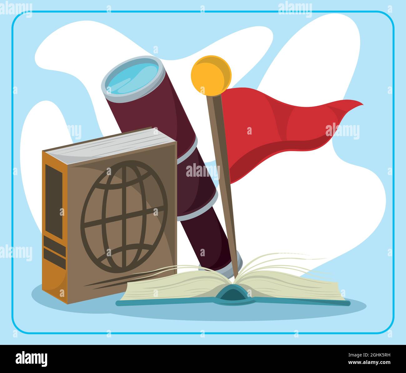 Map pin pointer telescope hi-res stock photography and images - Alamy