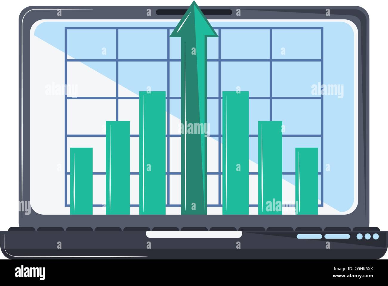 analytics chart growth Stock Vector Image & Art - Alamy