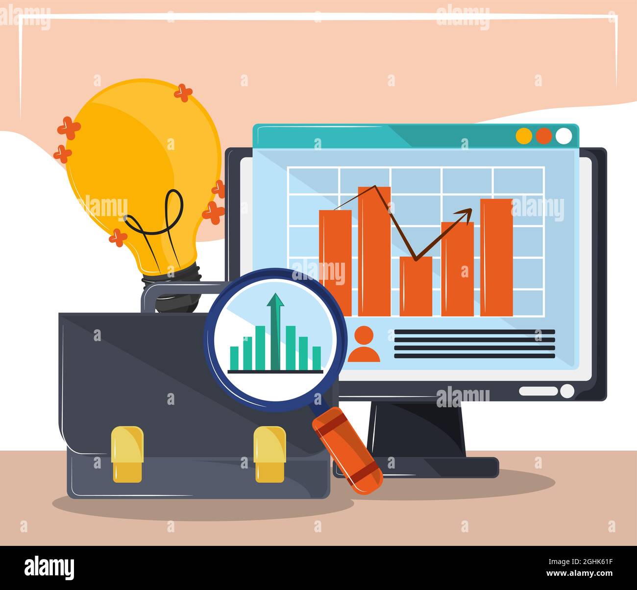 analytics project business Stock Vector Image & Art - Alamy