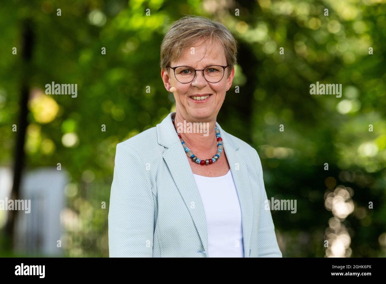 01 September 2021, Lower Saxony, Lüneburg: Lüneburg mayoral candidate ...