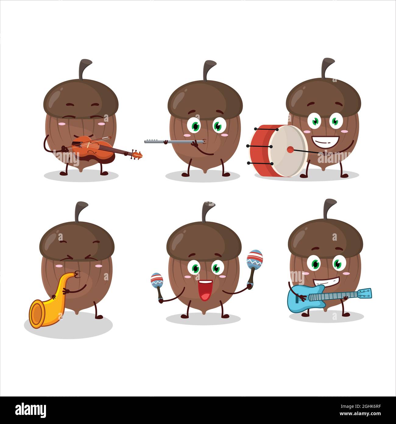 Fruit and seed of trumpet tree Stock Vector Images - Alamy