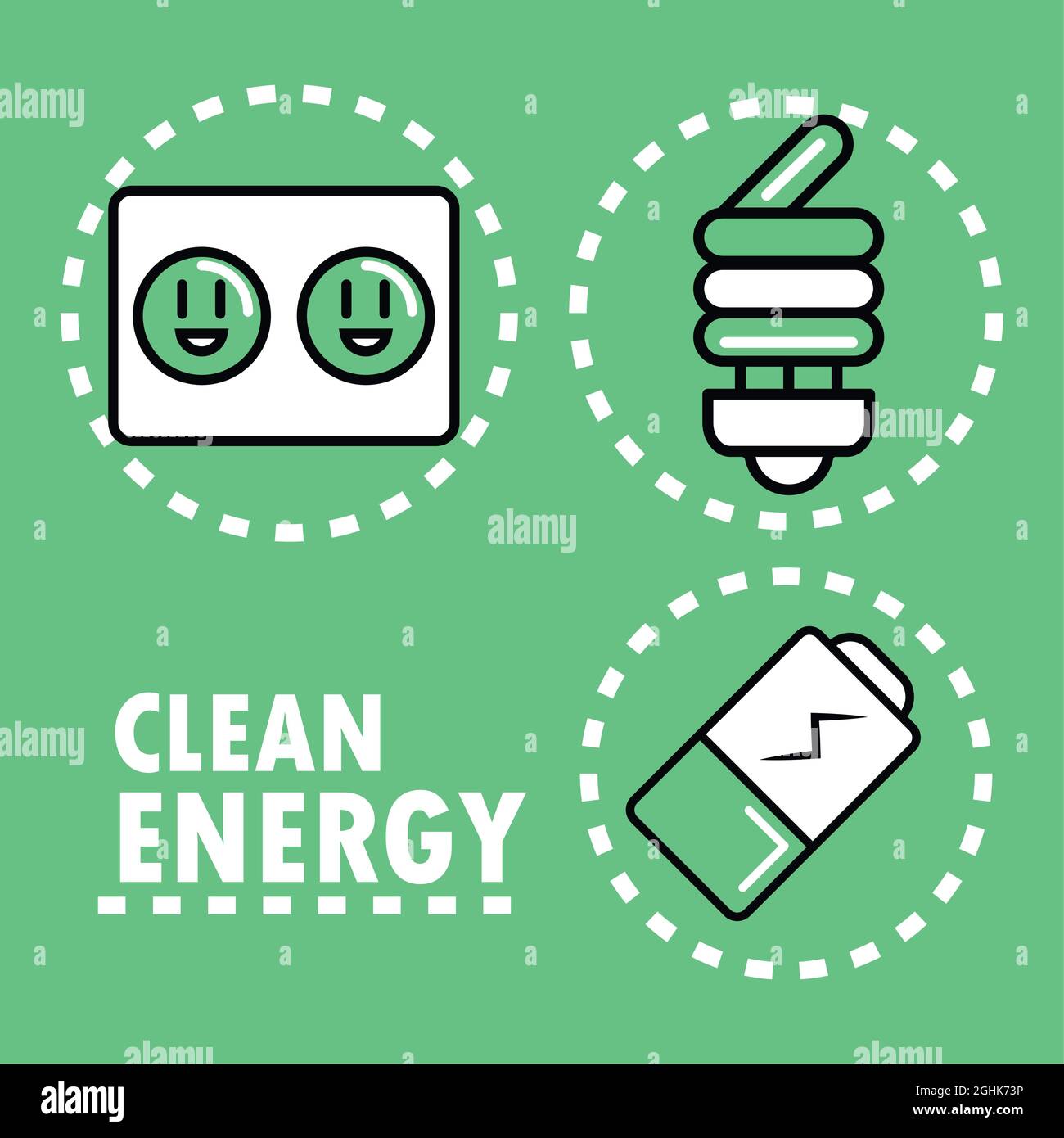 clean energy icons Stock Vector Image & Art - Alamy