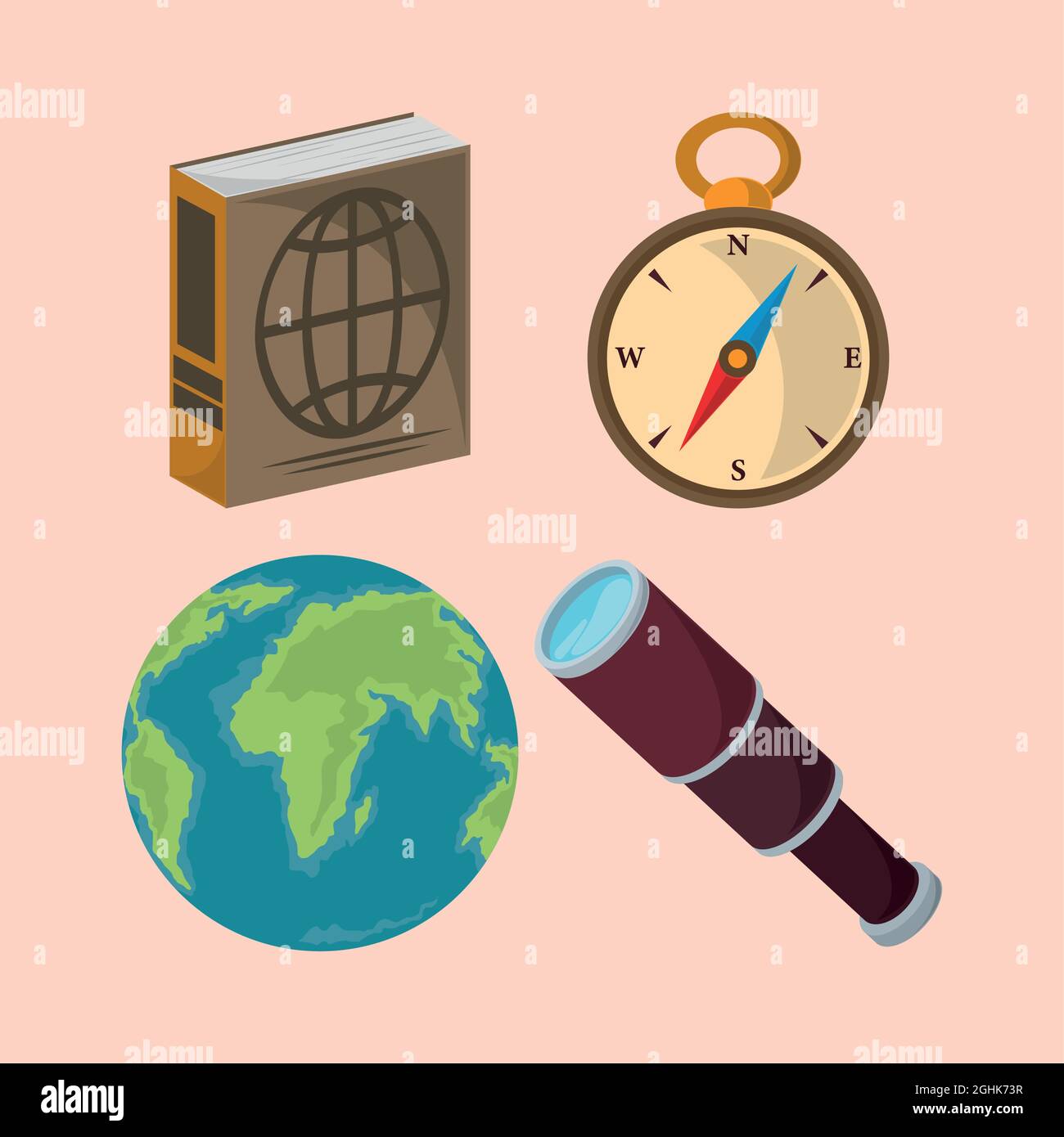 geography science set Stock Vector Image & Art - Alamy