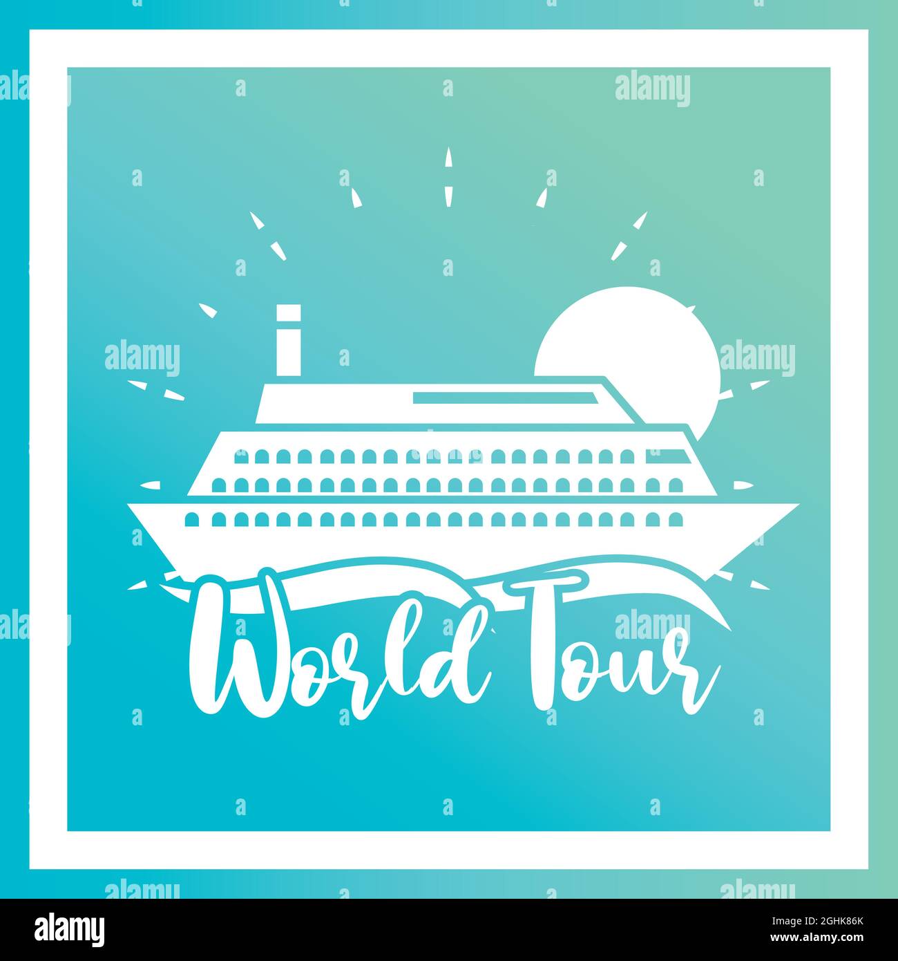 world tour poster Stock Vector Image & Art - Alamy