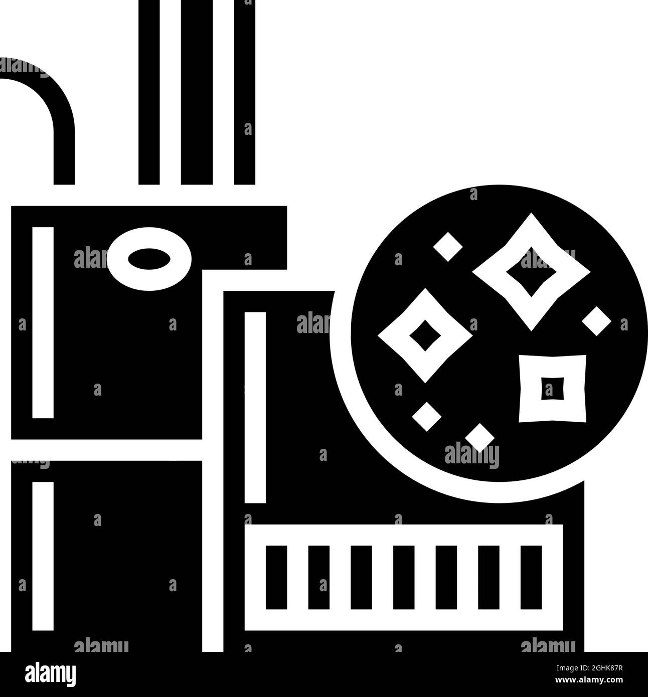 indoor air quality glyph icon vector illustration Stock Vector Image ...