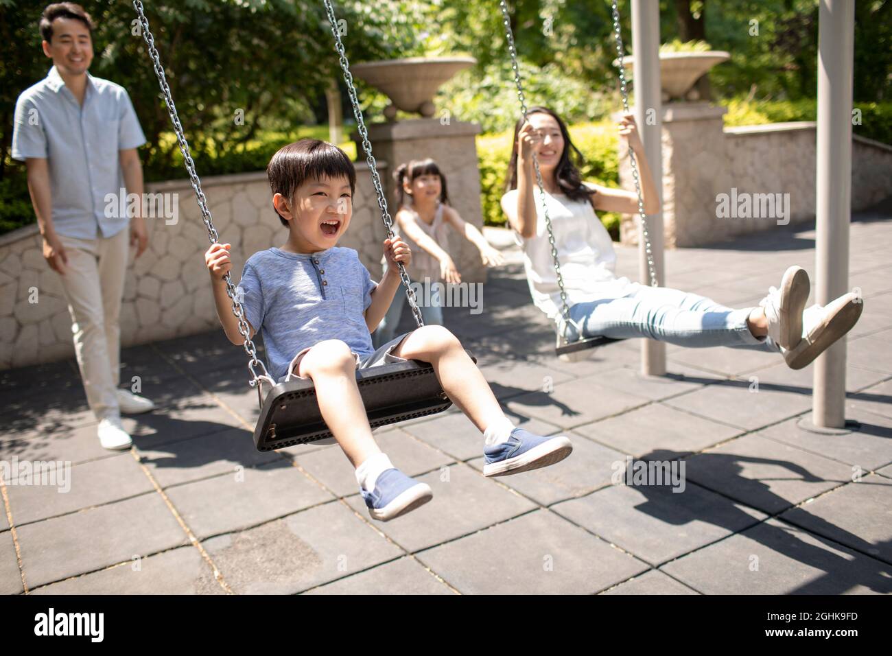 Chinese Swings High Resolution Stock Photography and Images - Alamy