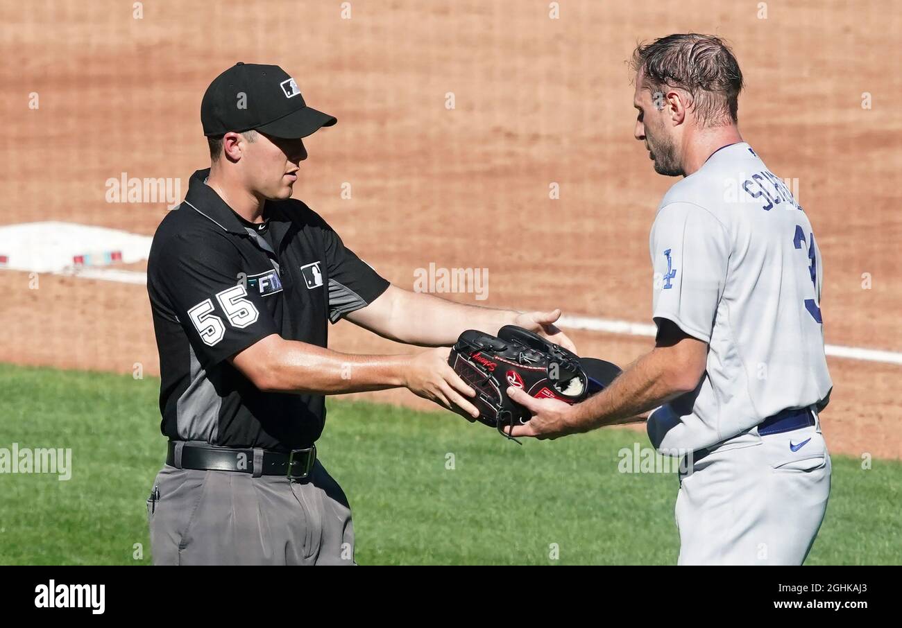 St. Louis, United States. 06th Sep, 2021. Los Angeles Dodgers starting ...