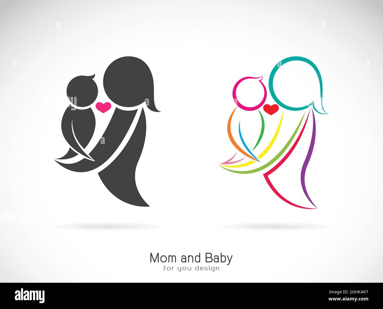Mom vector vectors hi-res stock photography and images - Alamy