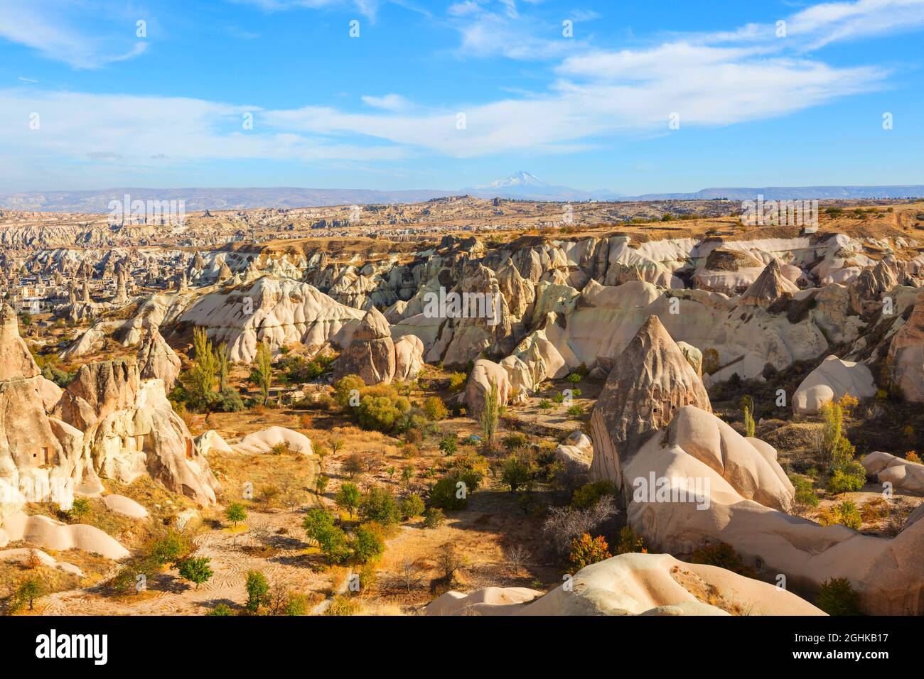 The famous Cappadocia in Turkey in the fall season Stock Photo - Alamy