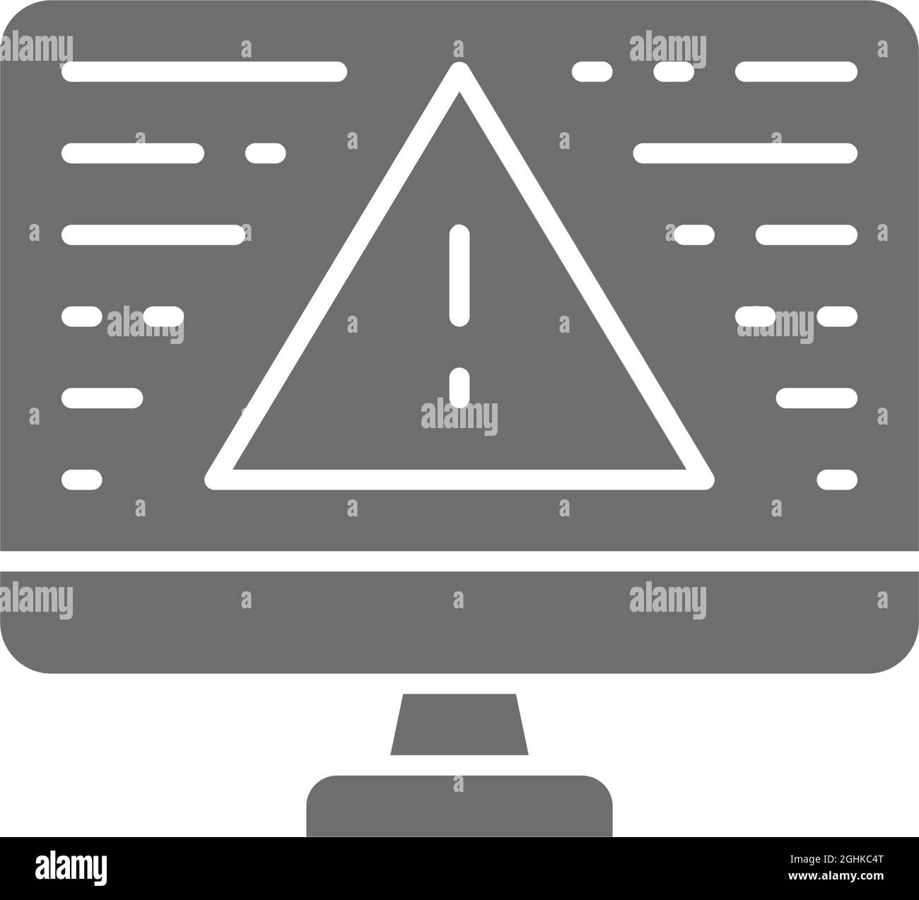Electronic Warning Sign Black and White Stock Photos & Images - Alamy