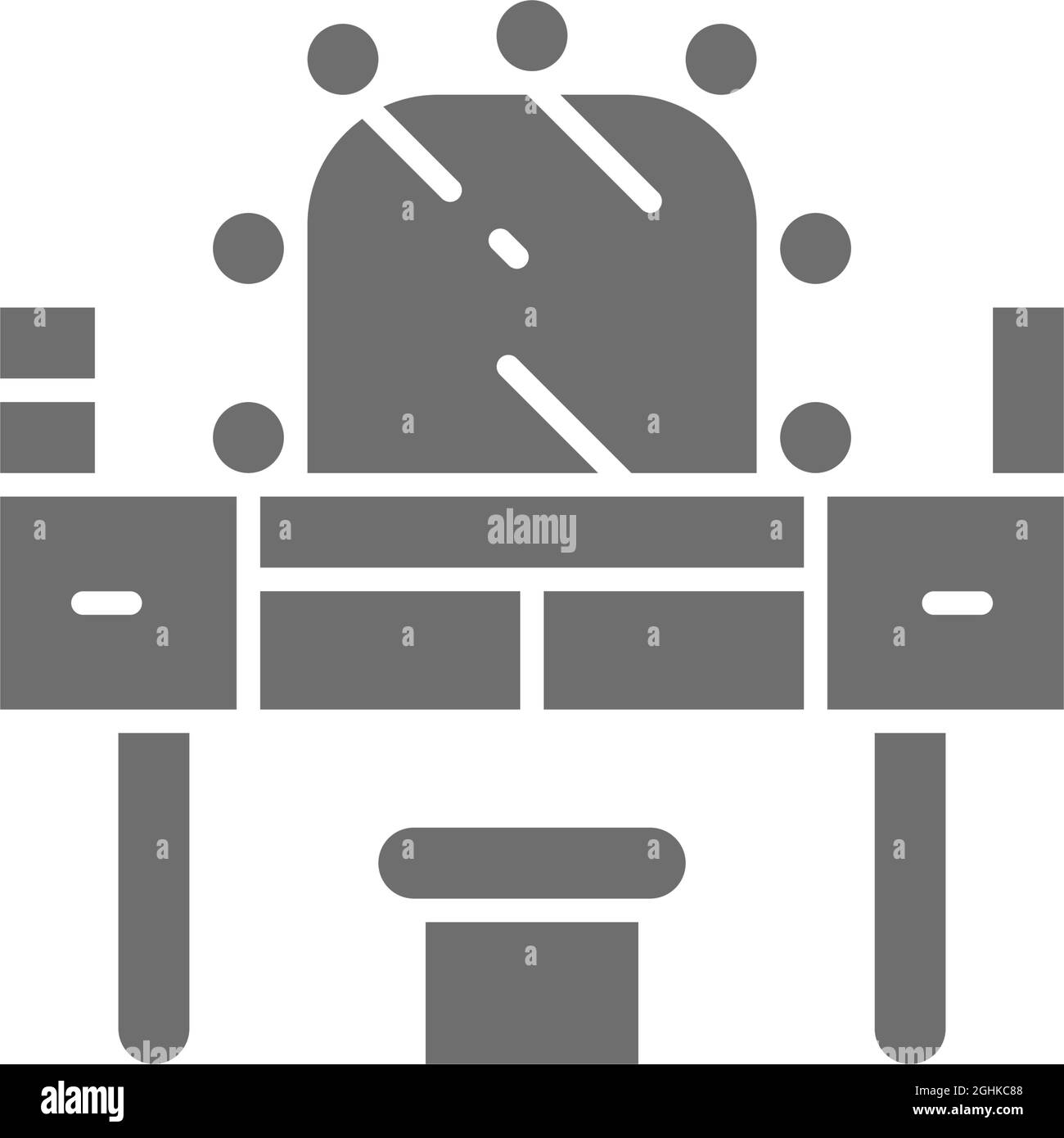 Office makeup Stock Vector Images - Alamy