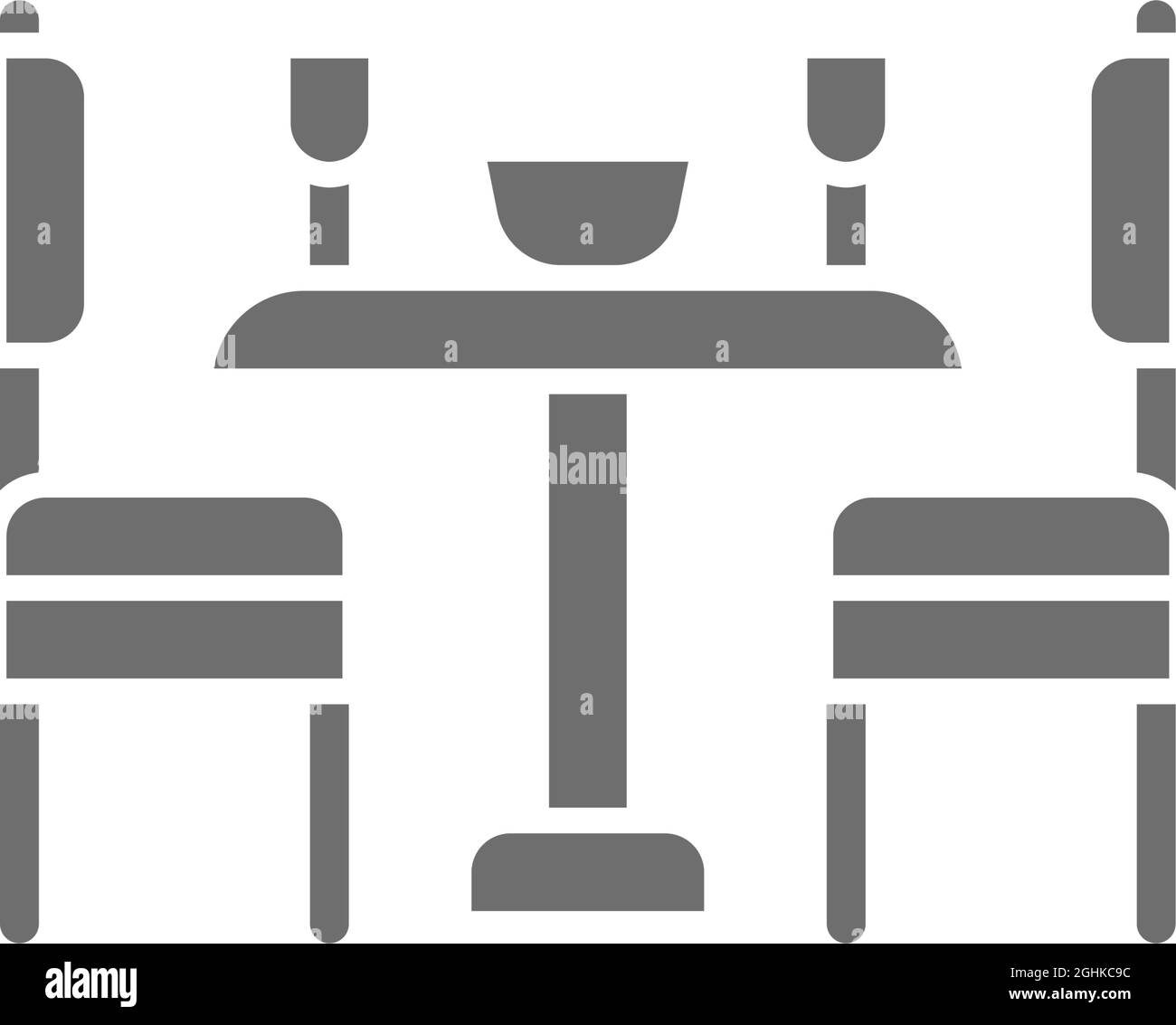 Kitchen cabinet isolated icon Black and White Stock Photos & Images - Alamy