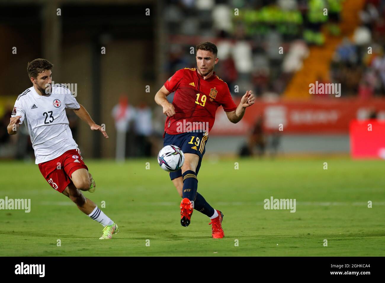 Badajoz, Spain. 5th Sep, 2021. Aymeric Laporte (ESP) Football/Soccer ...