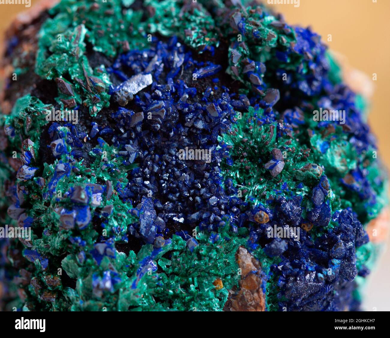 azurite mineral specimen stone rock geology gem crystal Stock Photo - Alamy