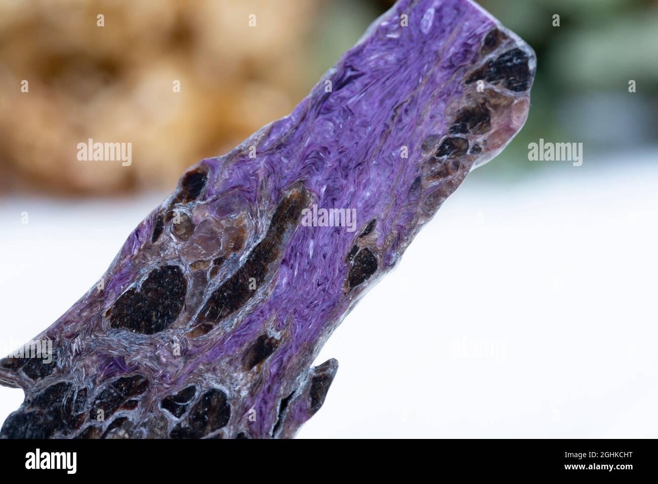 mineral specimen stone rock geology gem crystal Stock Photo - Alamy
