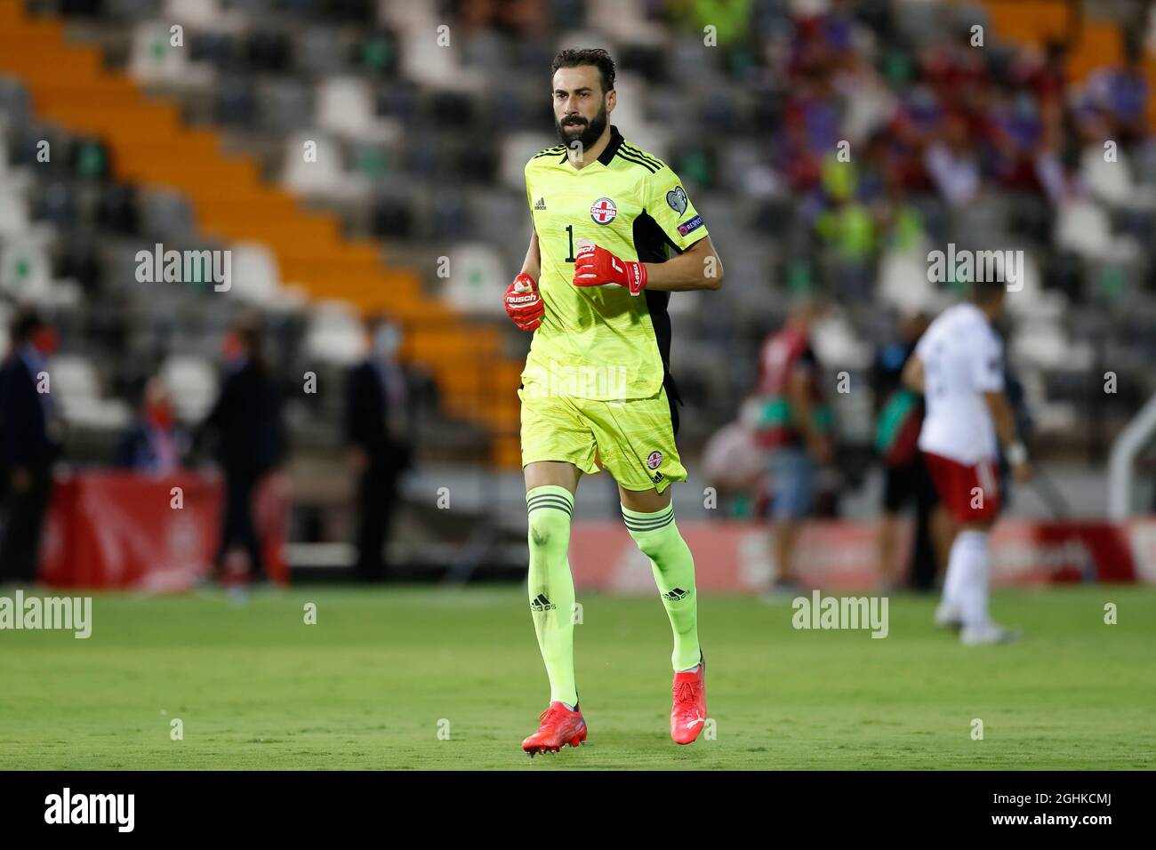 Badajoz, Spain. 5th Sep, 2021. Giorgi Loria (GEO) Football/Soccer ...