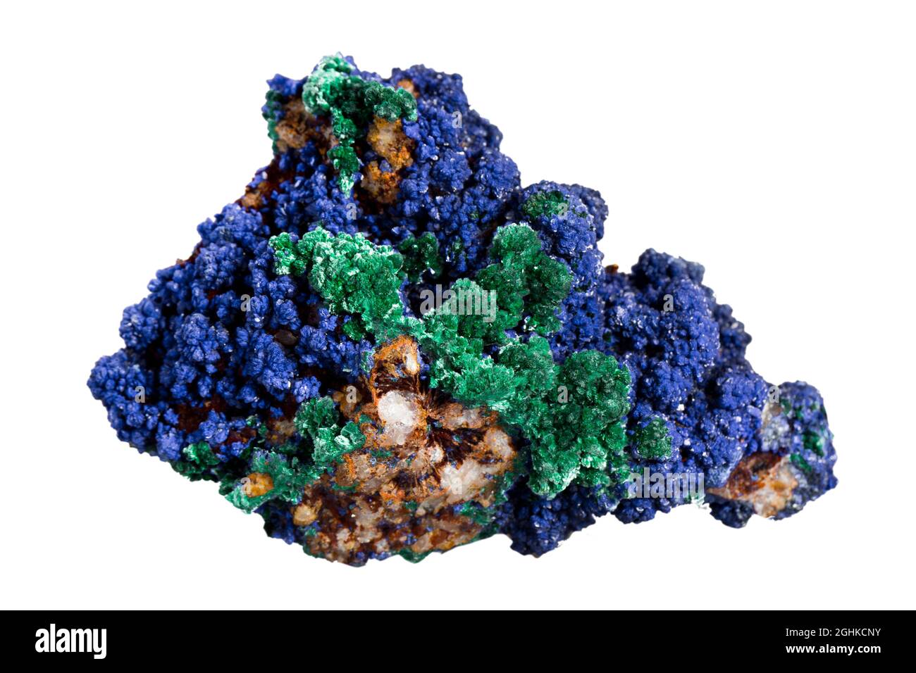 Azurite gemstone Cut Out Stock Images & Pictures - Alamy