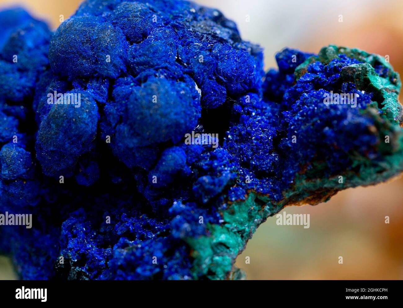 Light blue azurite hi-res stock photography and images - Alamy