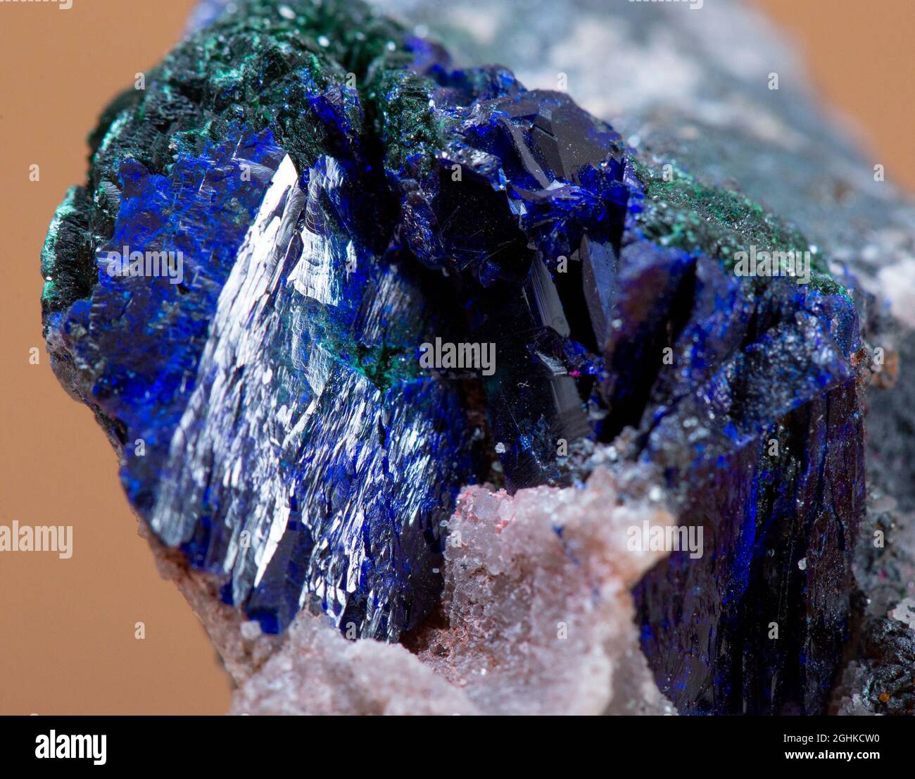 azurite mineral specimen stone rock geology gem crystal Stock Photo - Alamy
