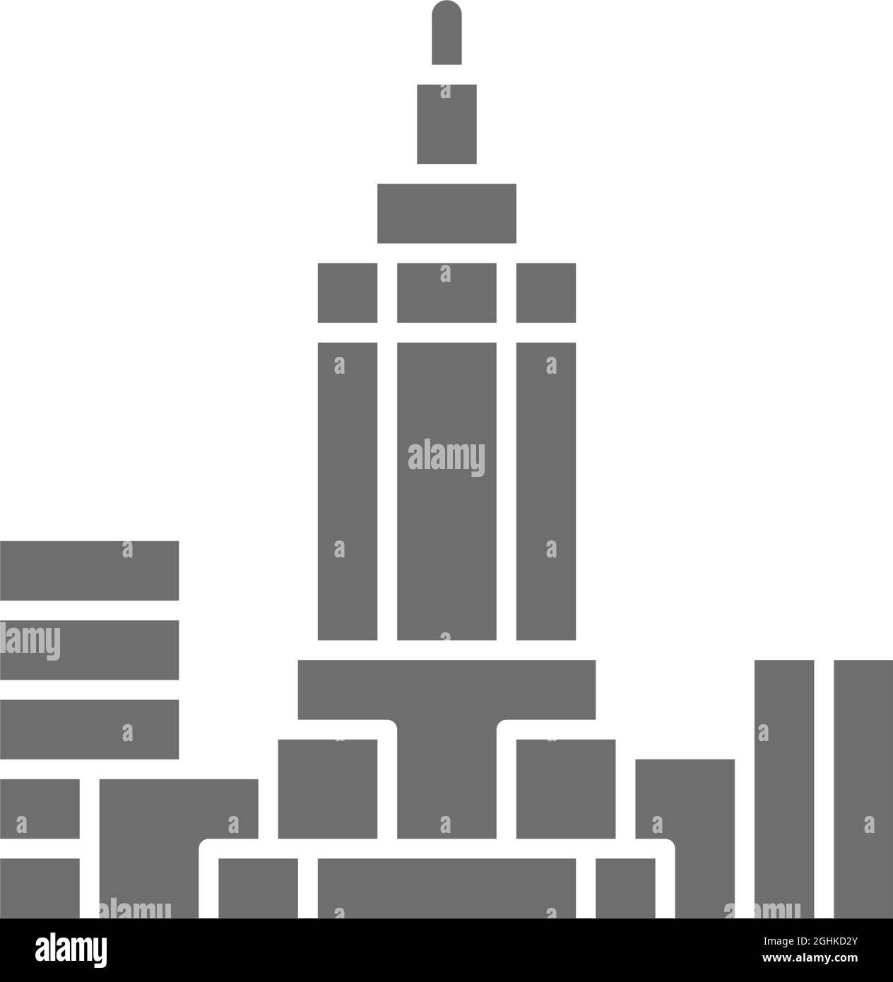 The empire state building, historical Stock Vector Images - Alamy