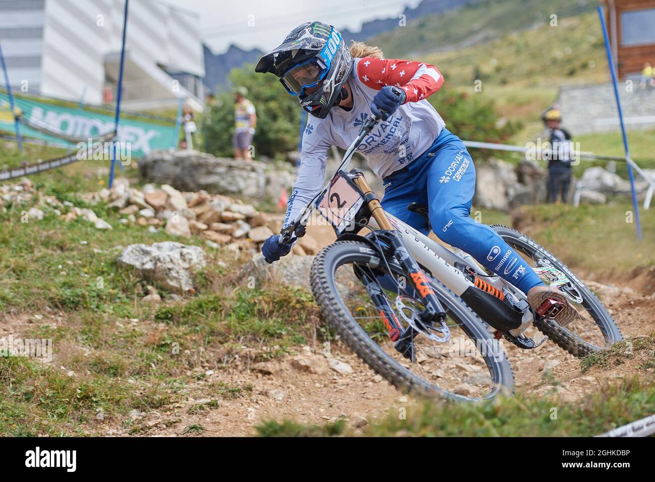 Lenzerheide, Schweiz. 3. September 2021. Camille Balanche SUI from ...