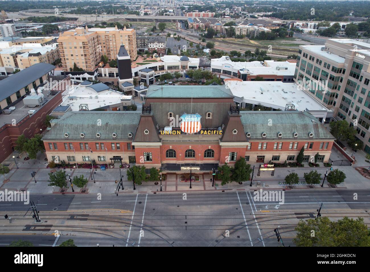 Salt Lake City, Untied States. 05th Sep, 2021. An aerial view of the ...