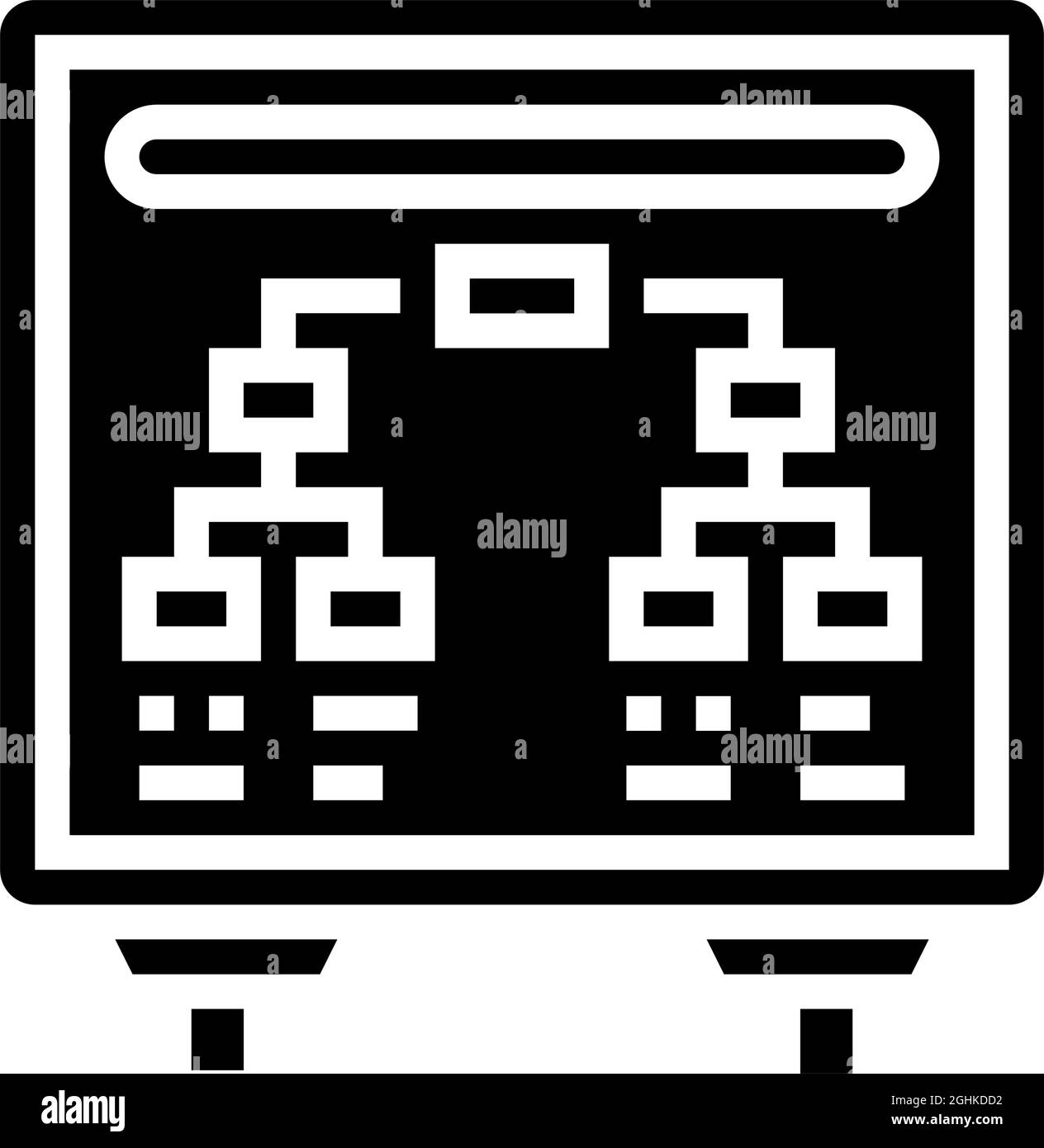 timetable soccer glyph icon vector illustration Stock Vector Image ...