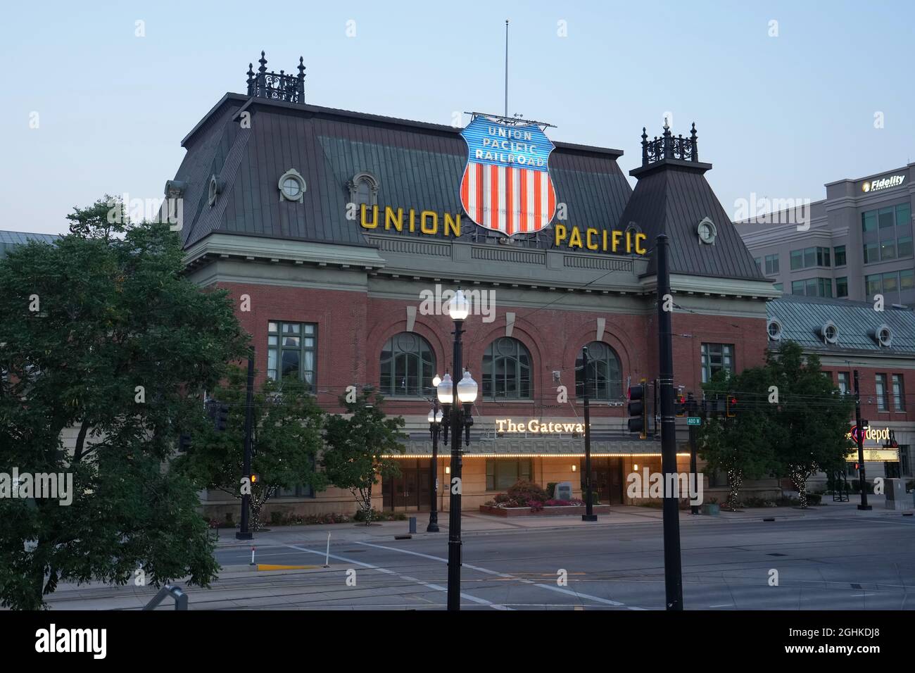 Union pacific railroad depot hi-res stock photography and images - Alamy