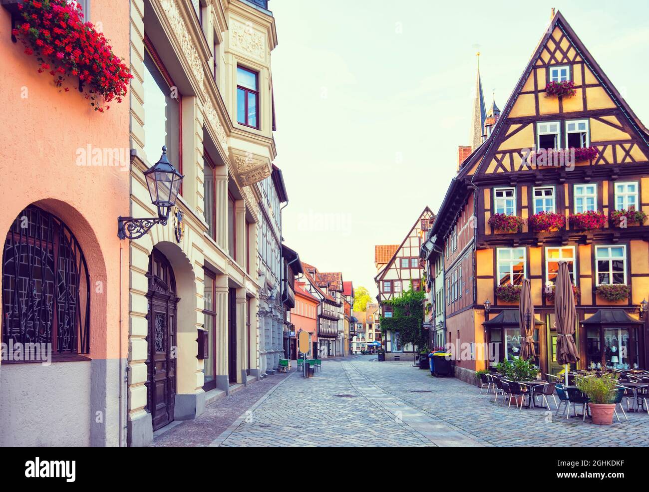 Old German Streets High Resolution Stock Photography and Images - Alamy