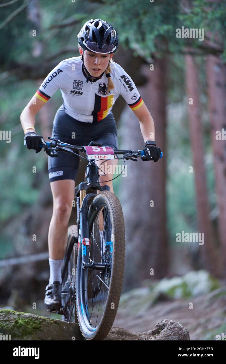 Lenzerheide, Schweiz. 5. September 2021. Kira Boehm GER während des U23 ...