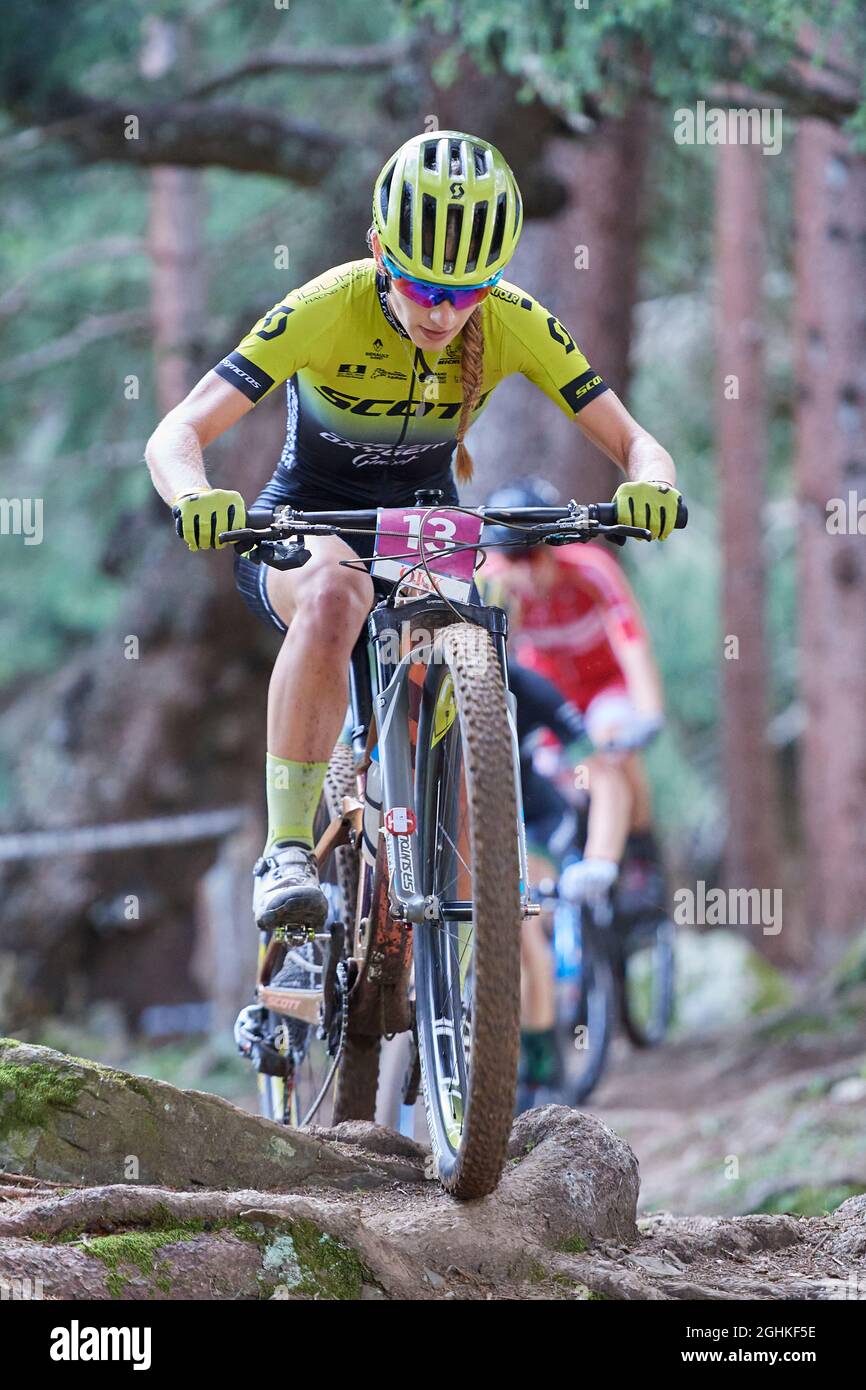 Lenzerheide, Schweiz. 5. September 2021. Isaure Medde FRA während des ...