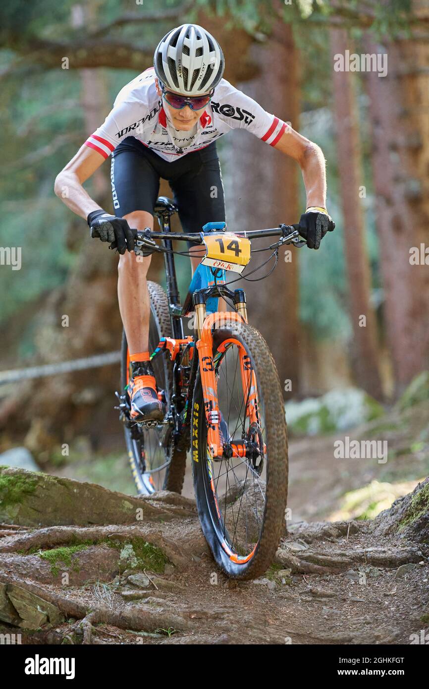 Lenzerheide, Schweiz. 5. September 2021. Mario Bair AUT während des U23 ...