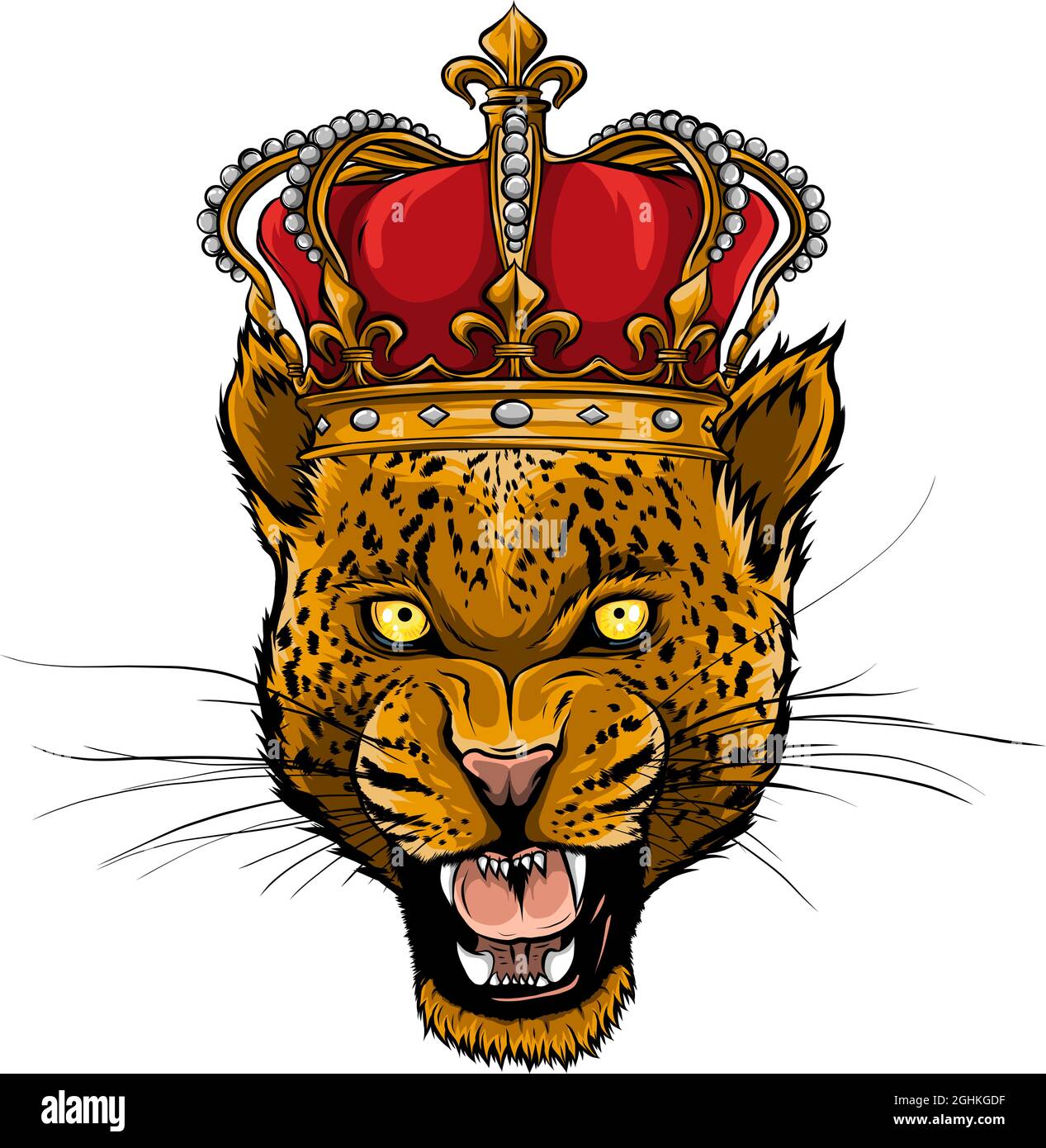 Gold jaguar head Cut Out Stock Images & Pictures - Alamy