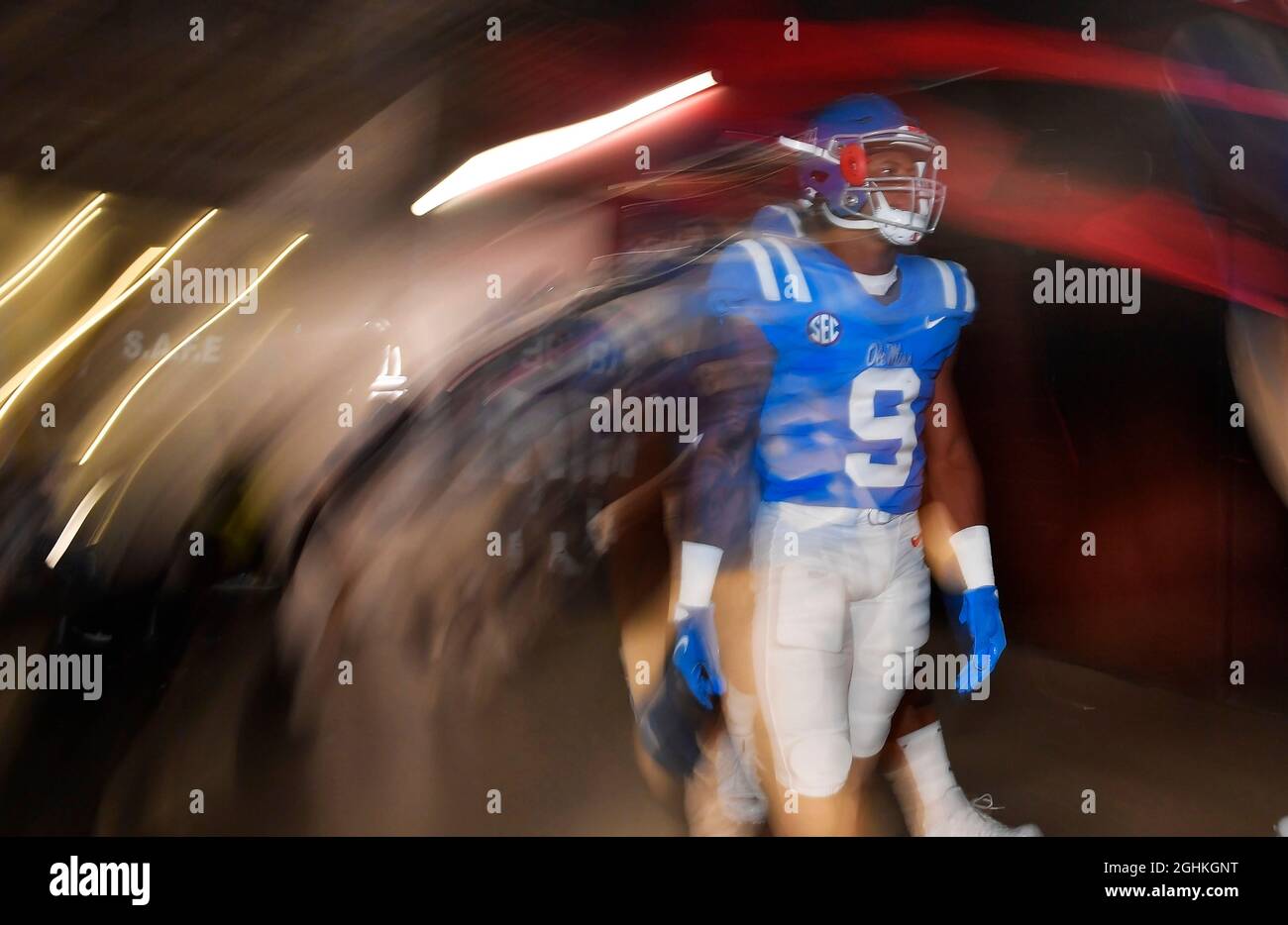 Atlanta, GA, USA. 06th Sep, 2021. Mississippi Rebels running back ...