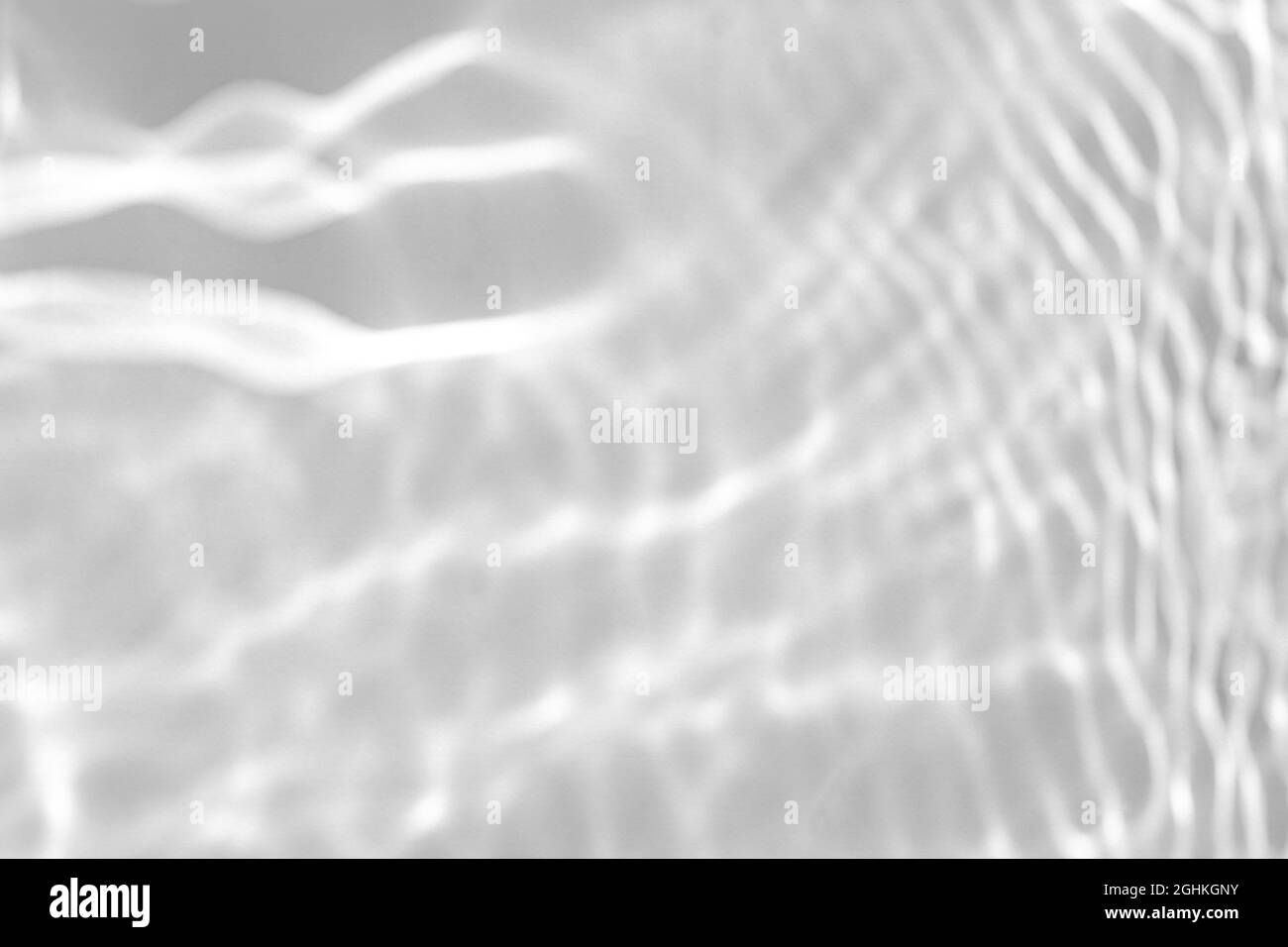 blurred shadow and light caustic effect on a white wall Stock Photo - Alamy