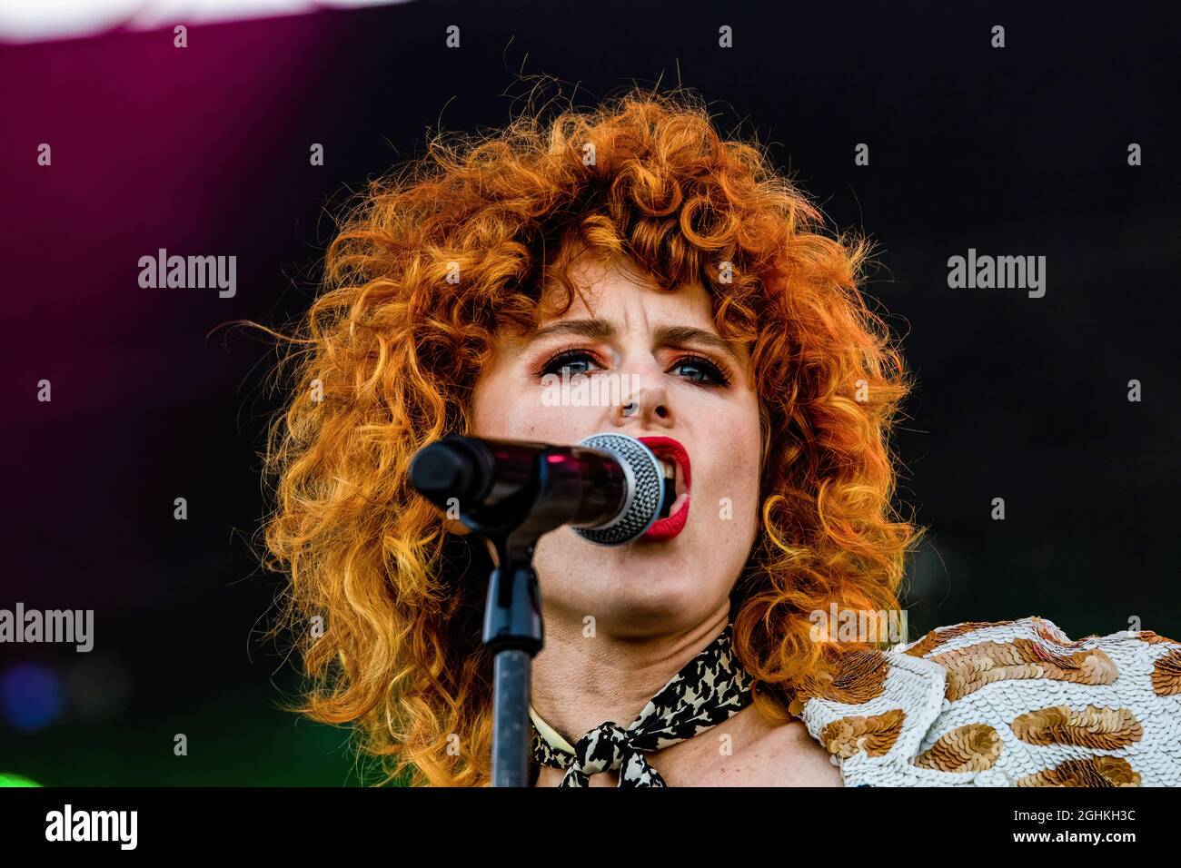 Edmonton, Canada. 05th Sep, 2021. Kiesa Rae Ellestad known as Kiesza ...