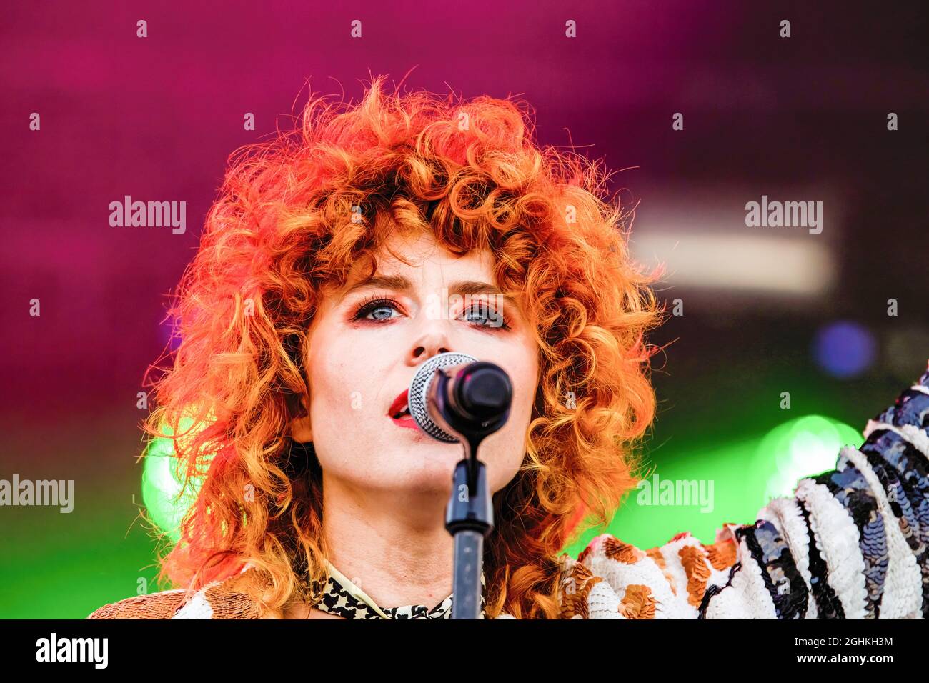Edmonton, Canada. 05th Sep, 2021. Kiesa Rae Ellestad known as Kiesza ...
