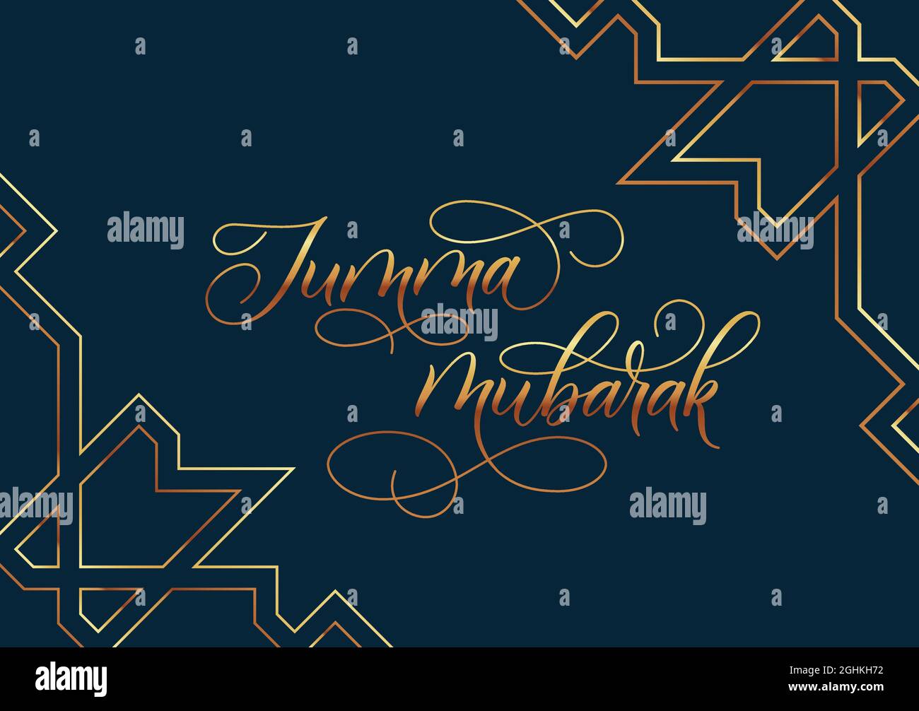 Jumma greeting Stock Vector Images - Alamy