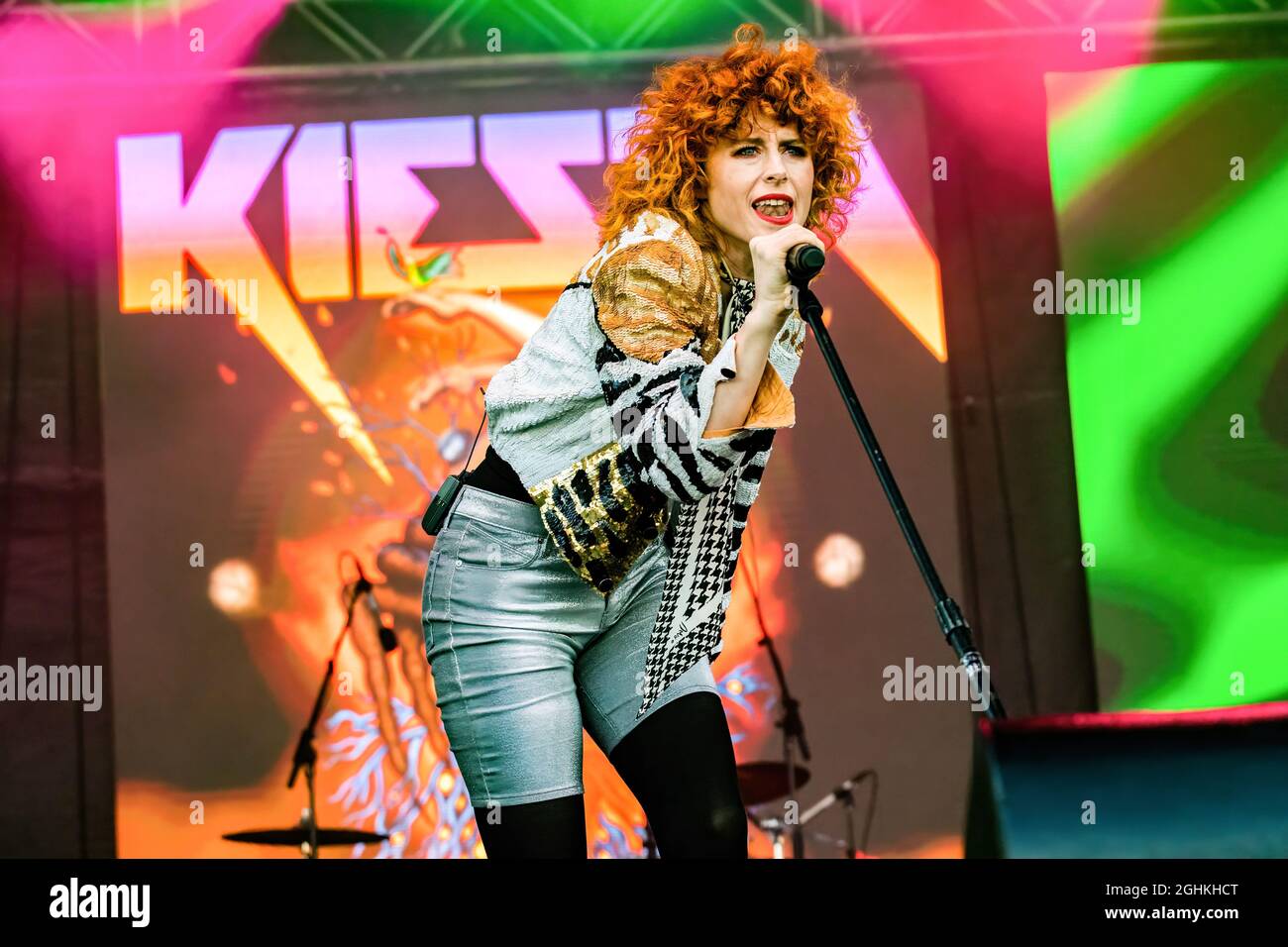 Edmonton, Canada. 05th Sep, 2021. Kiesa Rae Ellestad known as Kiesza ...