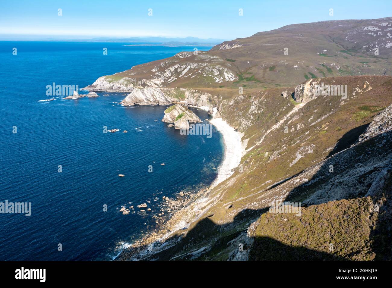 Glenlough bay between Port and Ardara in County Donegal is Irelands ...