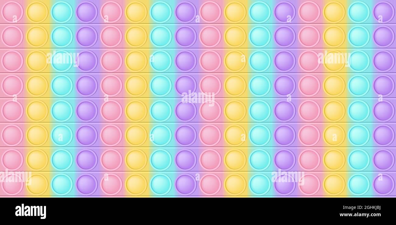 Pop it background a fashionable silicon toy for fidgets. Addictive anti ...