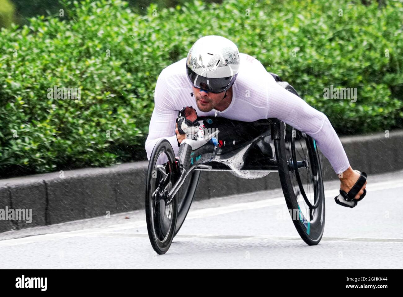 Tokyo, Japan. 5th Sep, 2021. Marcel Hug (SUI) Marathon : Men's Marathon ...